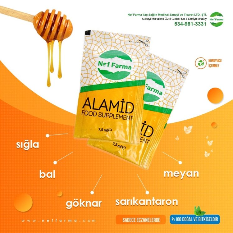 Nef Farma’nın Alamid ürünü eczane raflarındaki yerini güçlendiriyor ...